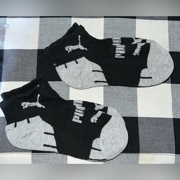 Puma | Accessories | 2 Pairs Of Kid Boy Youth Puma Black And Gray ...